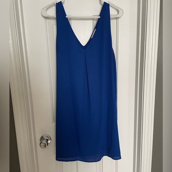 Soprano | Dresses | Blue Sleeveless Vneck Soprano Dress | Poshmark